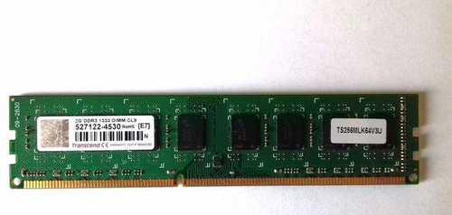 Transcend TS256MLK64V3U 2GB DDR3 PC10600 (1333)