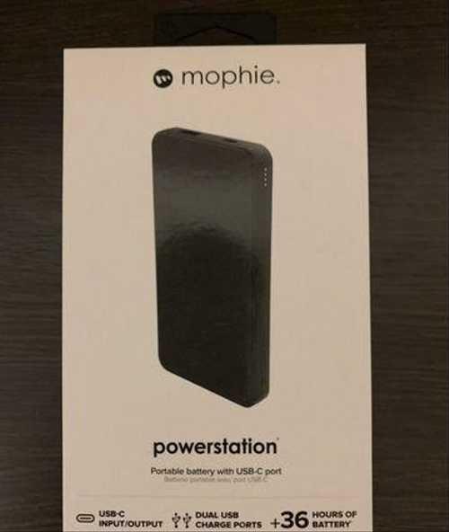Аккумулятор Mophie Powerstation+кабель Belkin