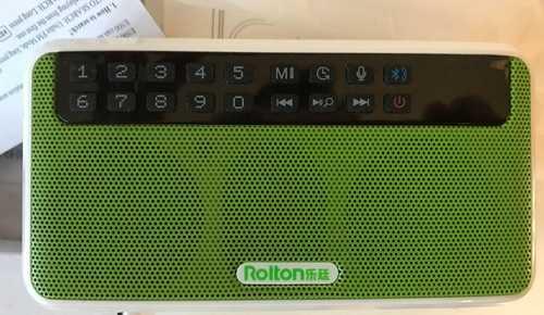 Rolton E500 FM радио и Bluetooth колонка