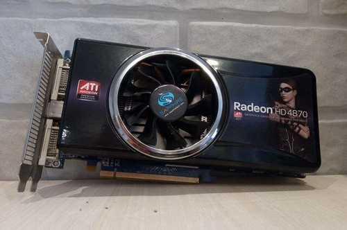 Видеокарта ATI Radeon HD 4870 нерабочая