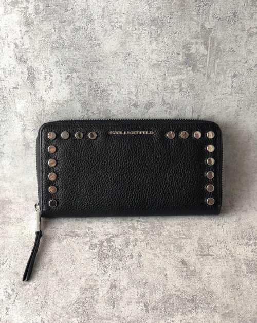 Кошелек Karl Lagerfeld,на молнии,клатч