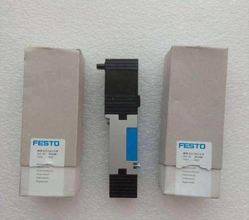Пневмоцилиндр, клапан, реле давления Festo