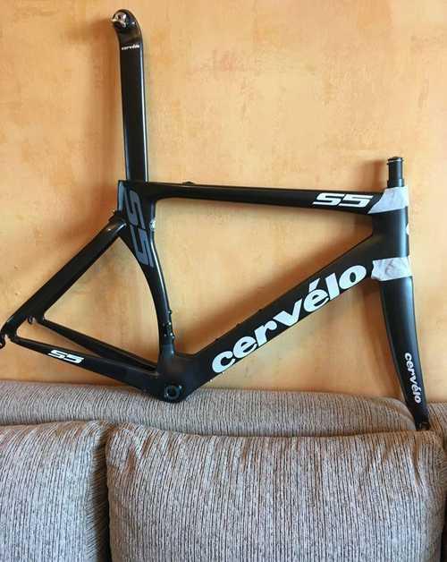 Карбоновая рама + вилка Cervelo S5