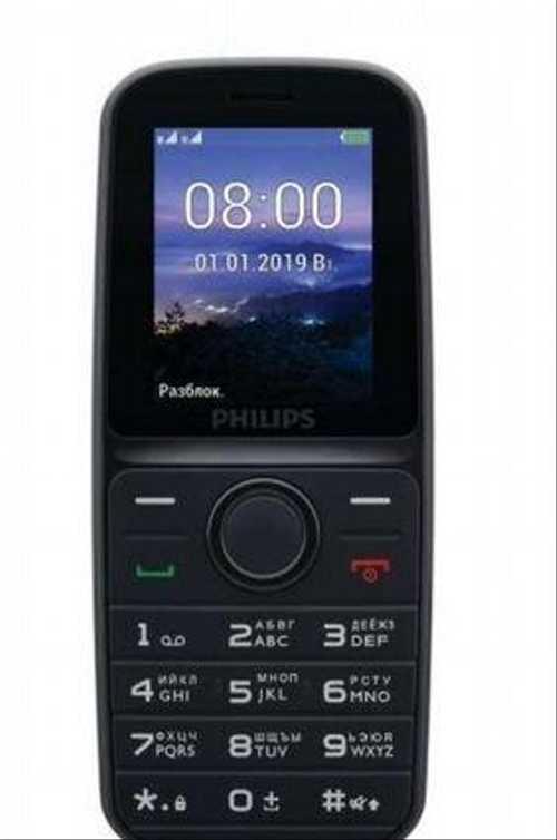 Кнопочный телефон Philips Xenium E109