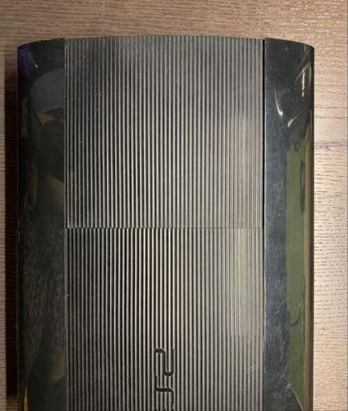 Sony PlayStation 3 Super Slim + 15 игр 2 джойстика
