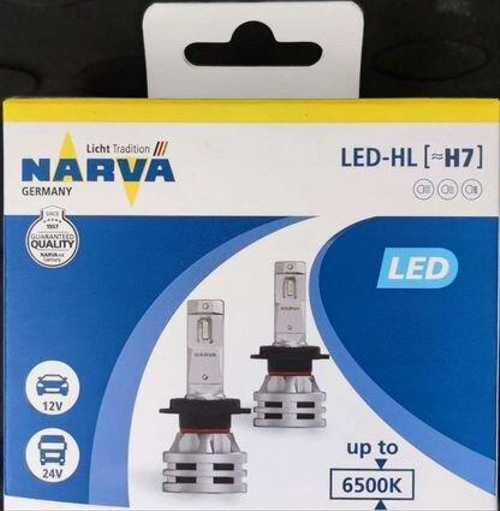 Лампа светодиодная narva range performance LED H7