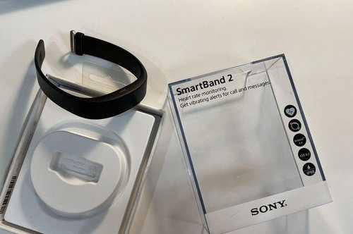 Смарт-браслет Sony SmartBand 2 SWR12 Black