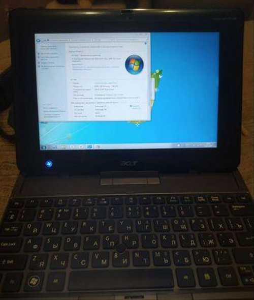 Планшет windows Acer w500