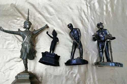 Бронзовые статуэтки из разных стран Антиквариат