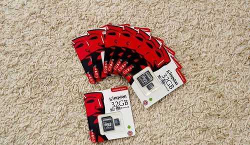 Карта памяти Kingston MicroSD 32GB