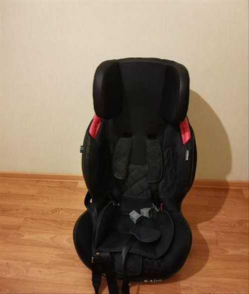 Автокресло Rant Ultra SPS Black Кожа 9-36кг Isofix