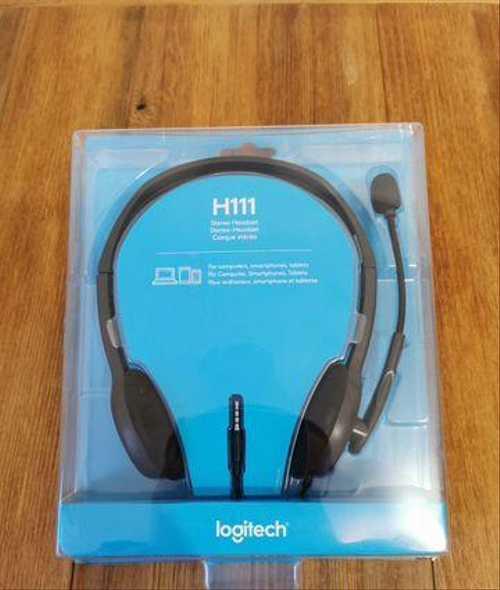 Наушники гарнитура Logitech H111