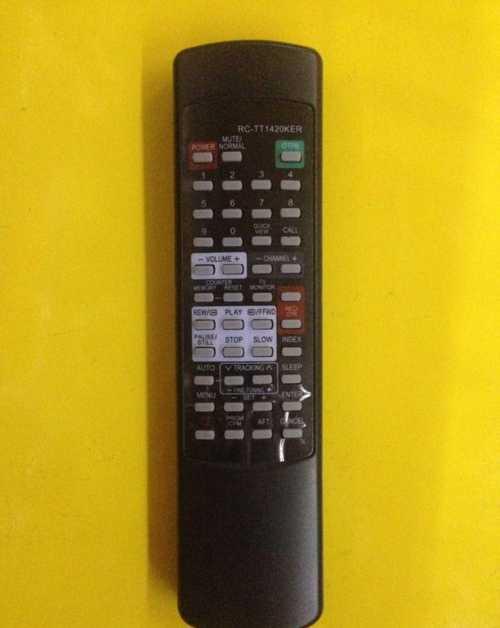 Пульт RC-TT1420KER для Aiwa (TV/VCR)