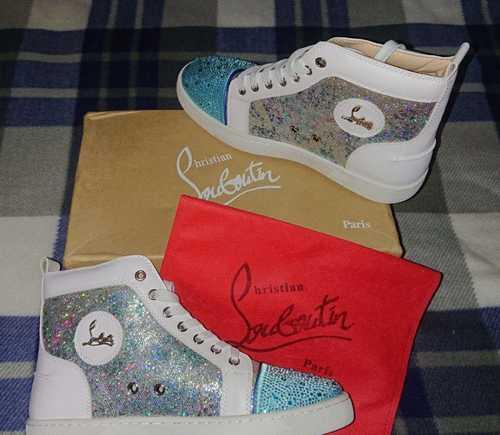 Кеды белые Christian Louboutin