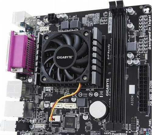 Gigabyte GA-E3000N 2xDDR3 mini-ITX AC97 8ch(7.1)