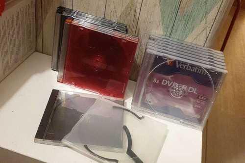 Бокс коробка для CD и DVD дисков