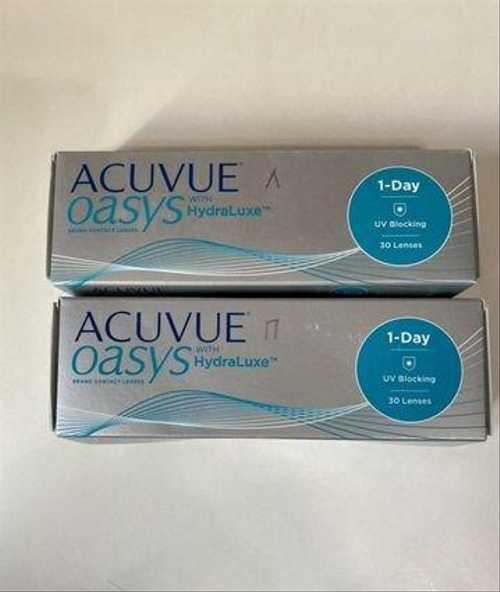 Однодневные линзы acuvue oasys 1 day