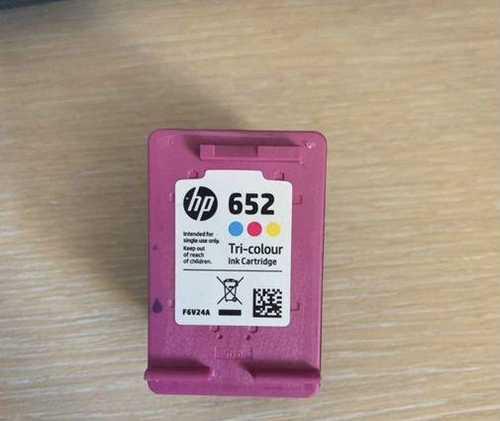 Картридж hp652 цветной