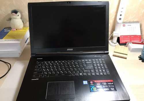 Игровой ноутбук 17.3” MSI GE72mVr 7RG Apache Pro