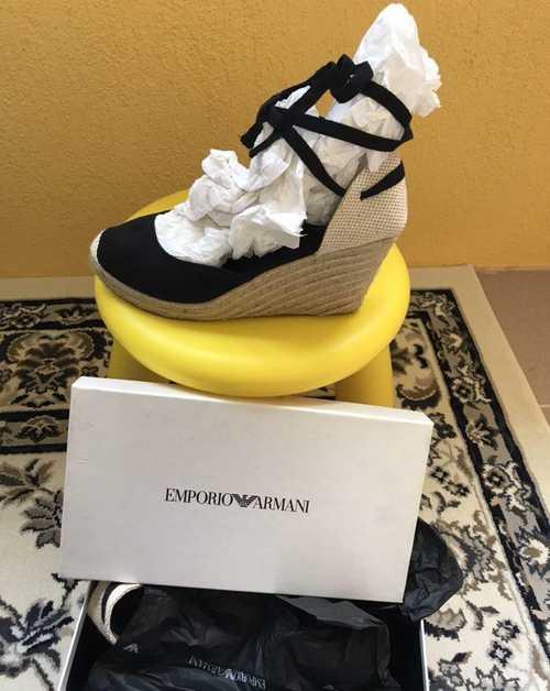 Эспадрильи Emporio Armani