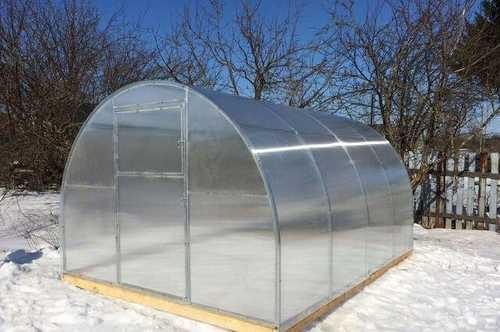 Теплица арочная 3*4 м, навоз коровий в подарок