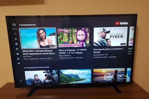 49" Телевизор LG 49UH603V 4K, LED, HDR Smart TV