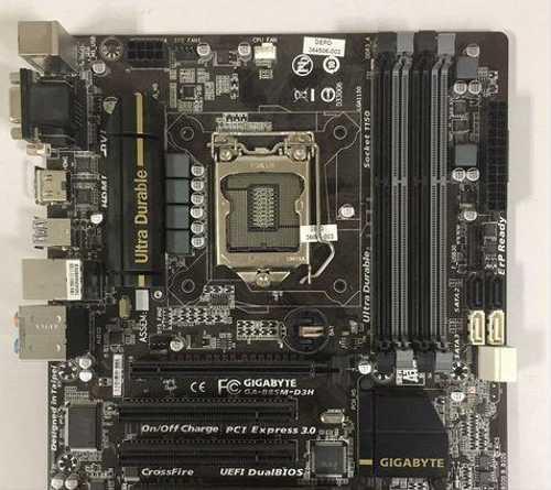 Материнская плата gigabyte на зап.части