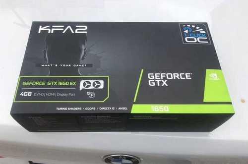 Видеокарта Kfa GeForce GTX 1650 EX 4 Gb gddr5