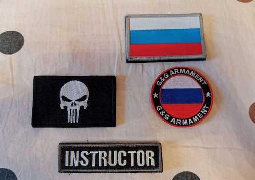 Нашивки USA/russia army