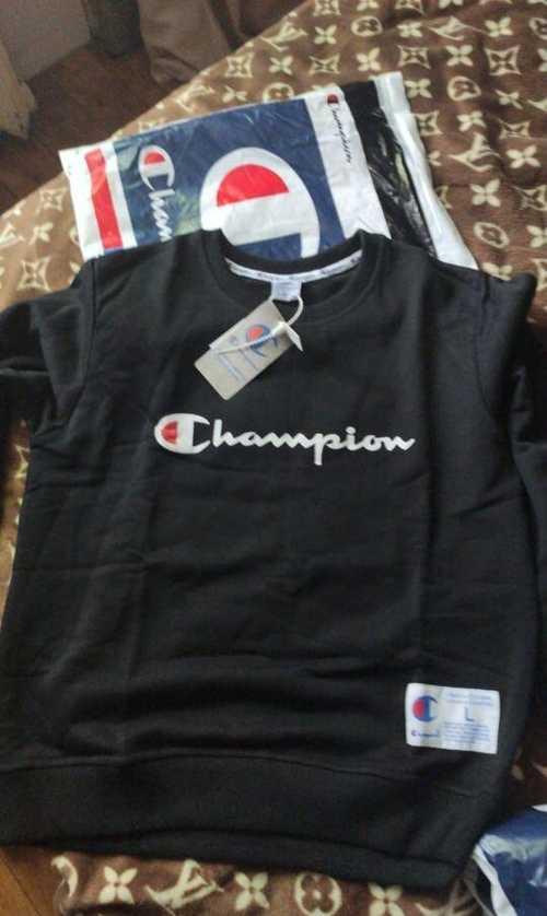 Толстовка худи champion