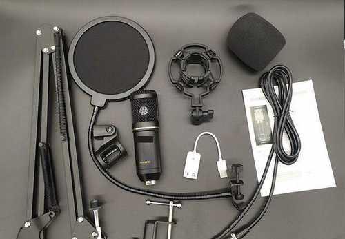 Микрофон BM-800 PRO KIT Black. Студийный комплект