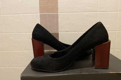 Туфли женские 40 размер замшевые