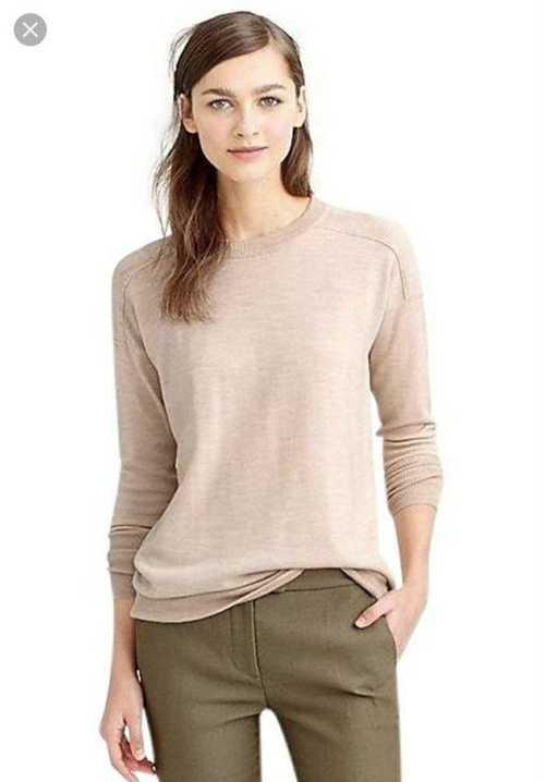 J Crew свитер шерсть 40р-р
