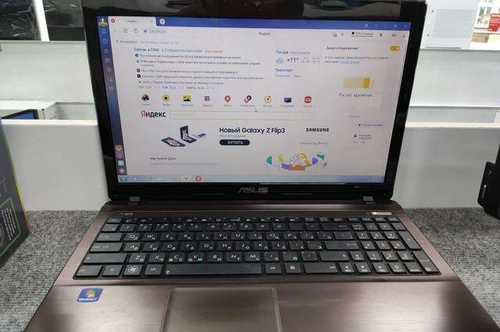 Ноутбук asus K53 i5 8Gb/SSD240
