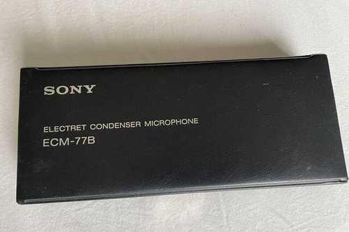 Микрофон петличный проводной sony ESM-77B