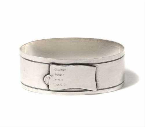 Серебряное кольцо для салфеток. Швеция, 1948 год