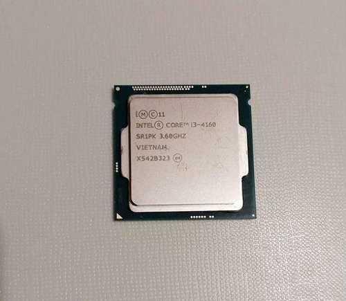 Процессор Intel(R) Core i3-4160 3.60 Ghz