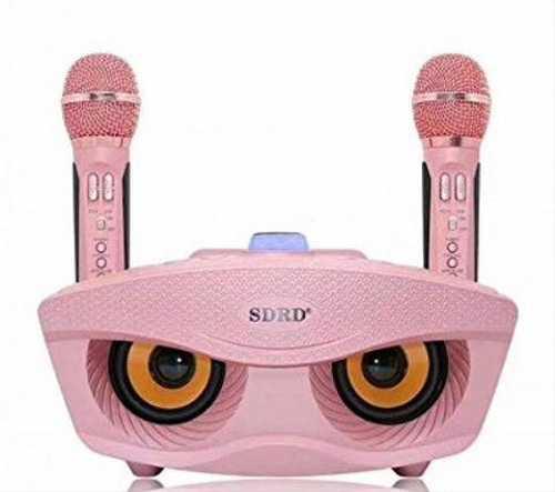 Караоке Колонка OWL sdrd SD-306 с радиомикрофонами