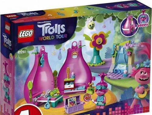 Конструктор Lego Trolls, Домик-бутон Розочки (41251)