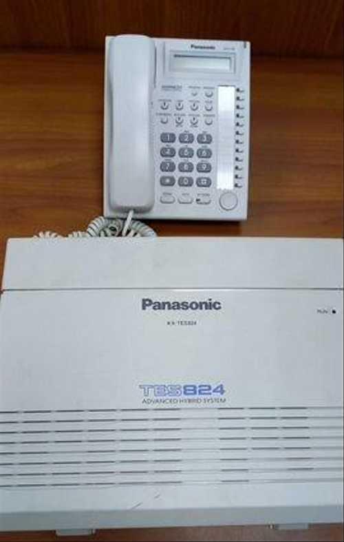 Офисная аналоговая мини атс Panasonic KX-TES824RU