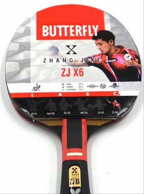 Ракетка Butterfly Zhang Jike ZJ X6