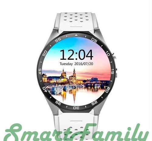 Умные часы Smart Watch KW88 белые