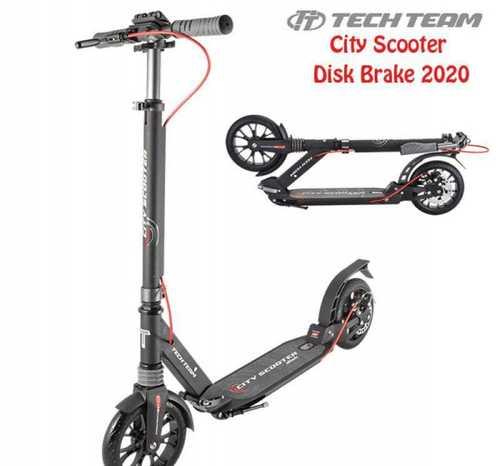 Самокат TechTeam City Scooter Disk Brake 2020