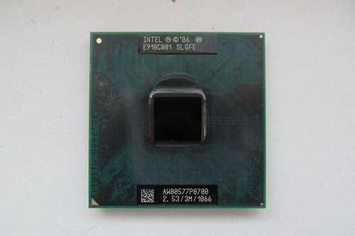 Процессор Intel P8700