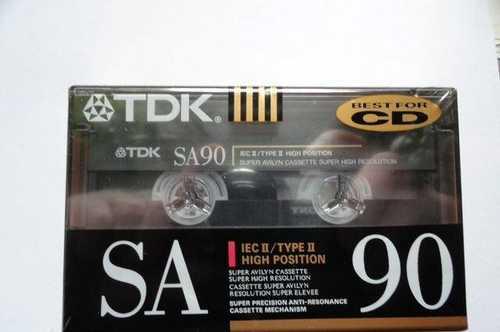 Аудио Кассета TDK SA90 Shrome Made in USA