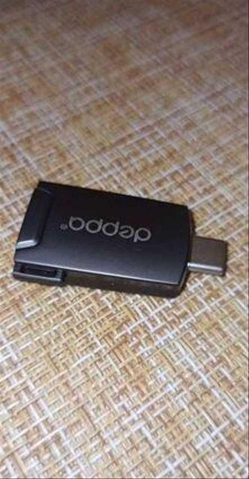 OTG переходник Deppa USB Type-C-hdmi