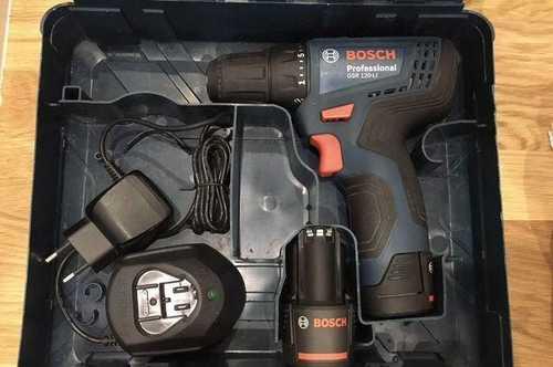 Шуруповерт bosch gsr 120 li, полный комплект
