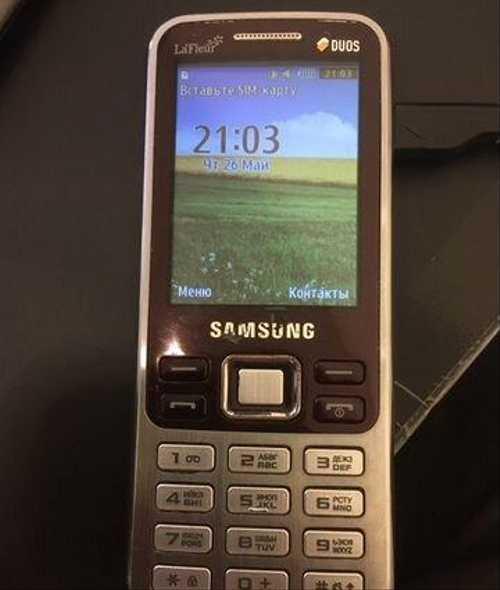 Телефон Samsung la fleur gt-c3322