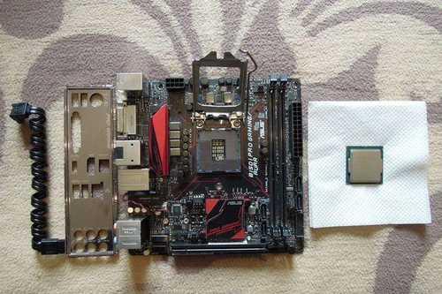 Core i5-6500 \ Asus B150I Pro Gaming \ mini ITX