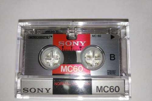 Микрокассета sony MC60